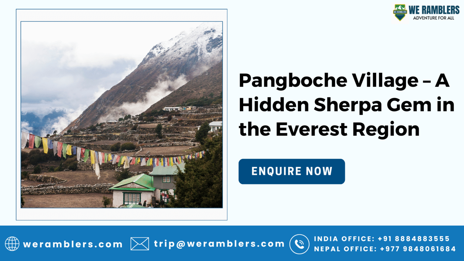 Pangboche Village Guide | Monastery, Trekking Routes & Sherpa Culture