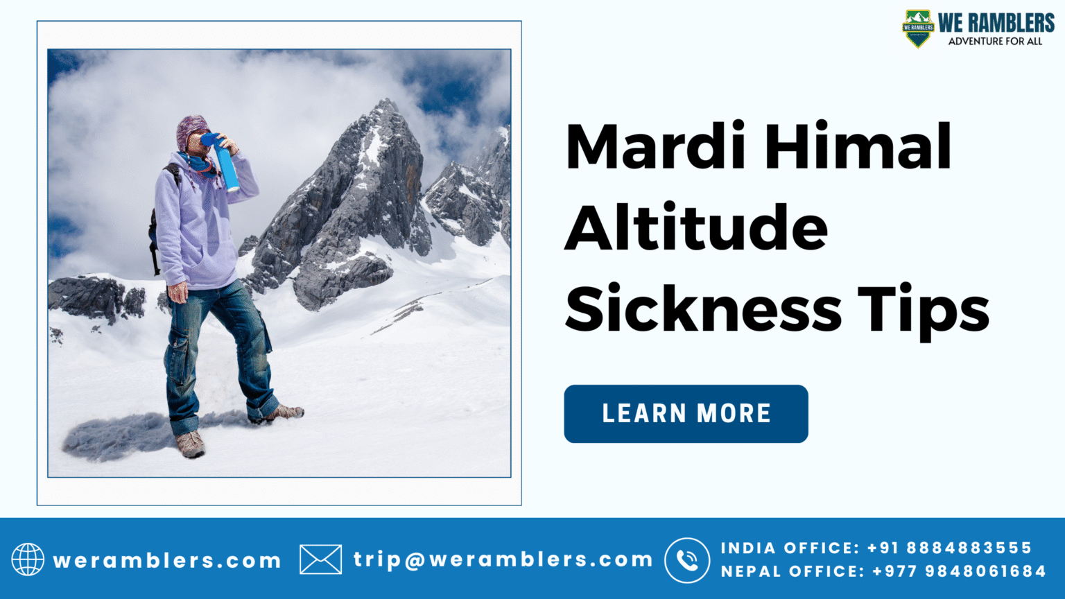 Safety & Altitude: Best Mardi Himal Altitude Sickness Tips to Prevent AMS